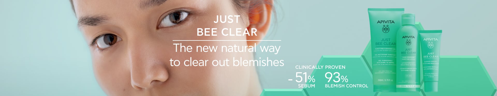 Just Bee Clear Products | APIVITA
