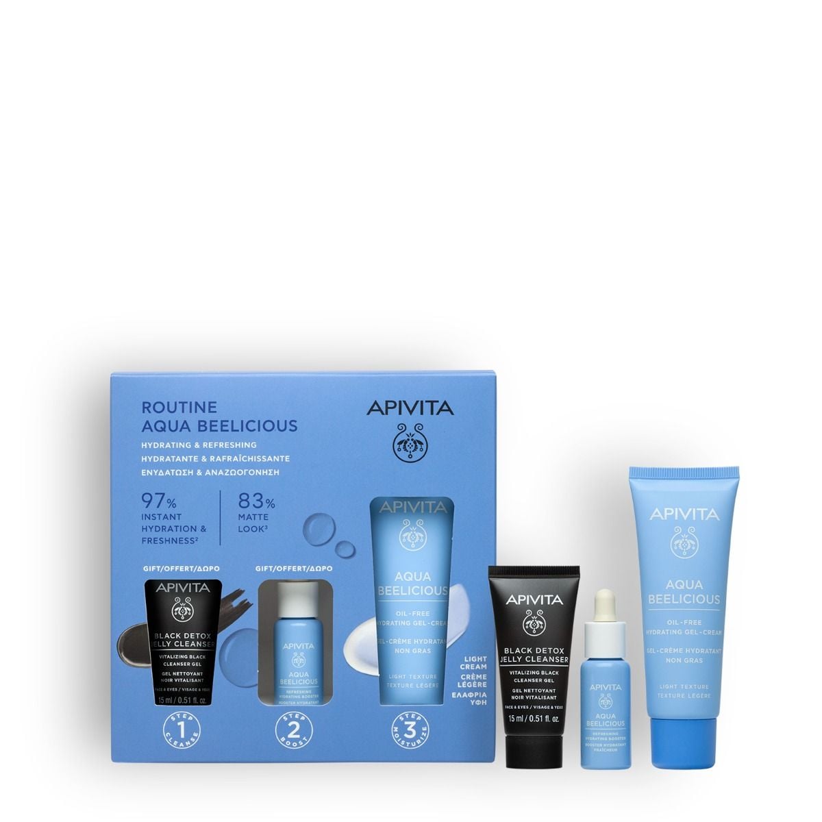 AQUA BEELICIOUS Hydrating & Refreshing routine 65244247 | APIVITA